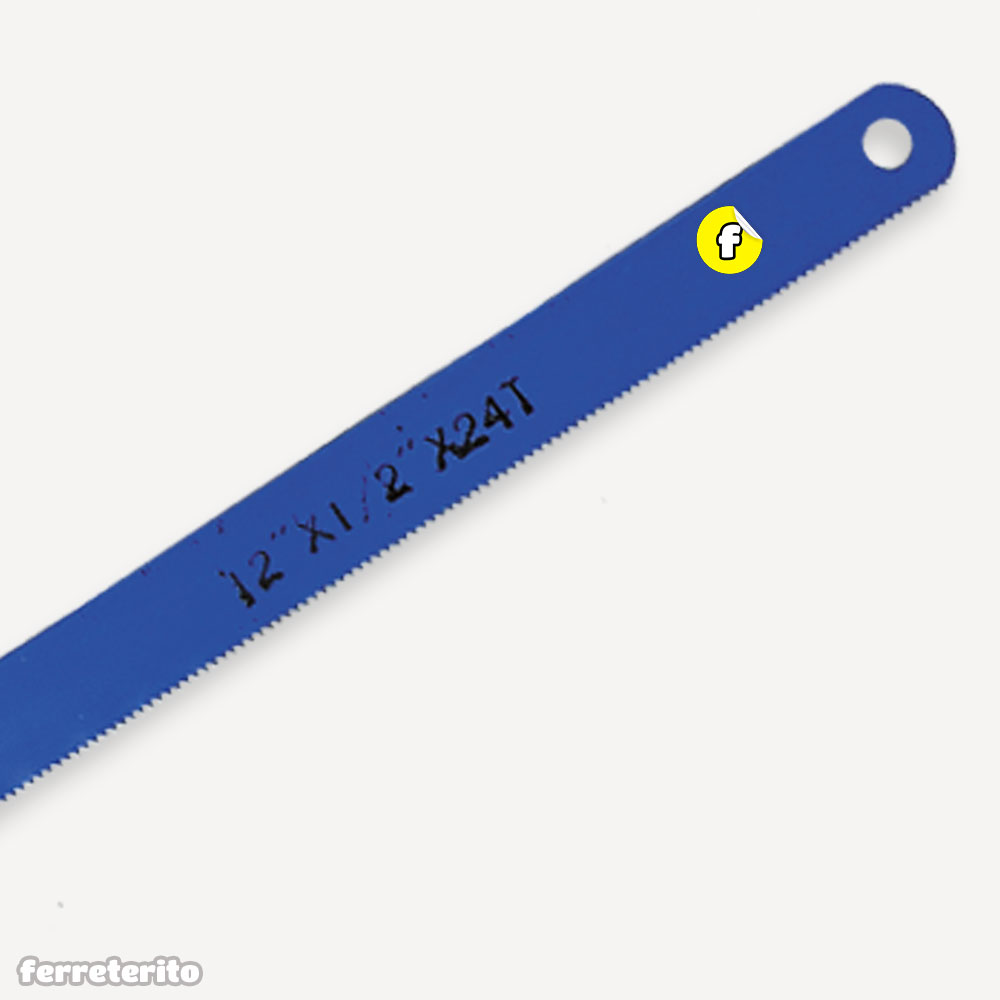 Hoja Segueta 24 Dientes Economica - Ferreterito Margarita