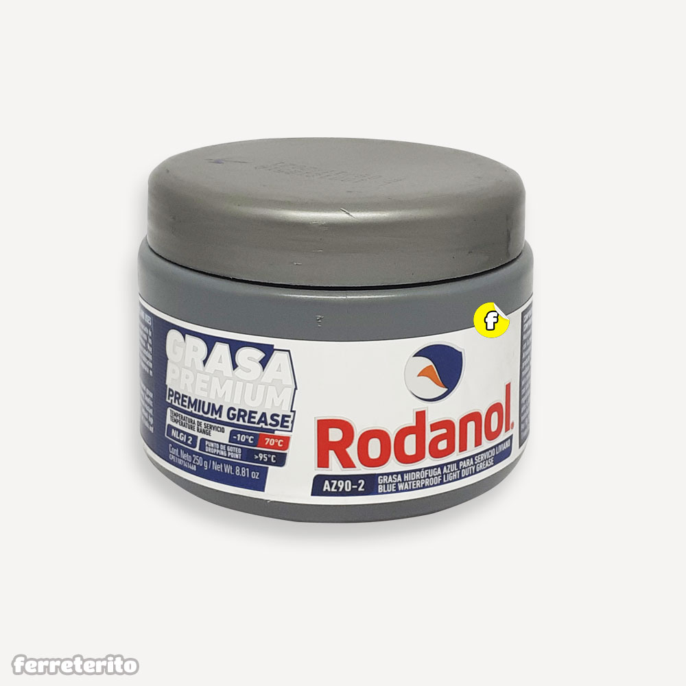 Grasa Lubricante Azul Hidrófuga RODANOL - Ferreterito Margarita