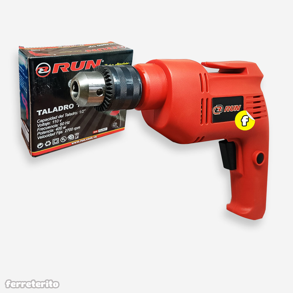 Taladro de 1/2 400W RUN - Ferreterito Margarita