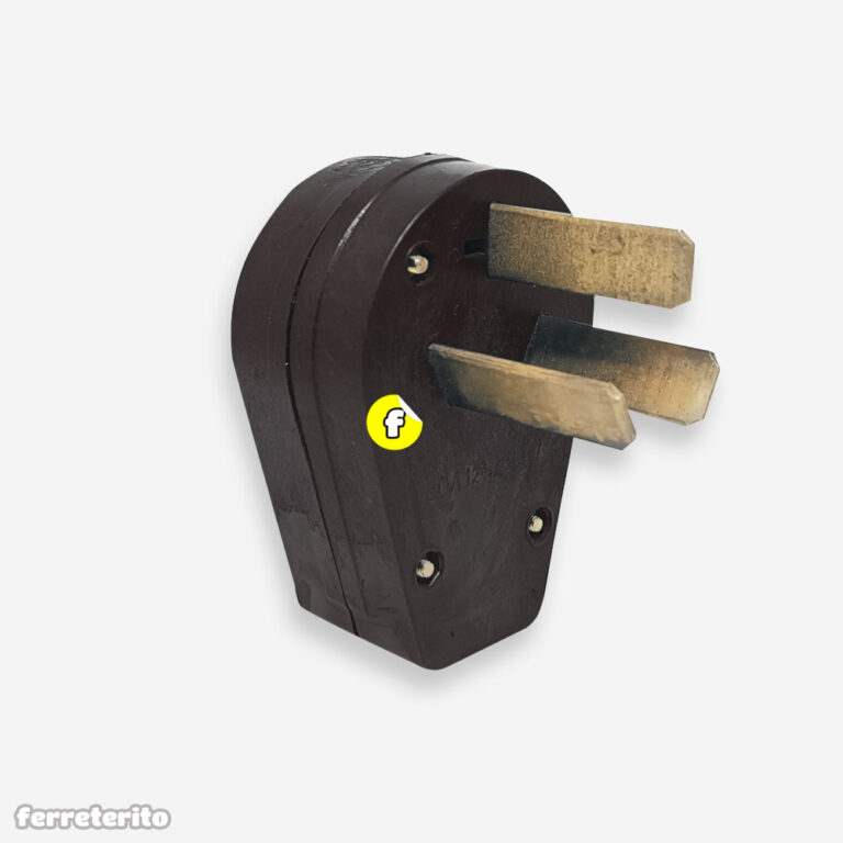 Enchufe Macho Trifasico 3 Polos X 50A 110v/220v - Ferreterito Margarita
