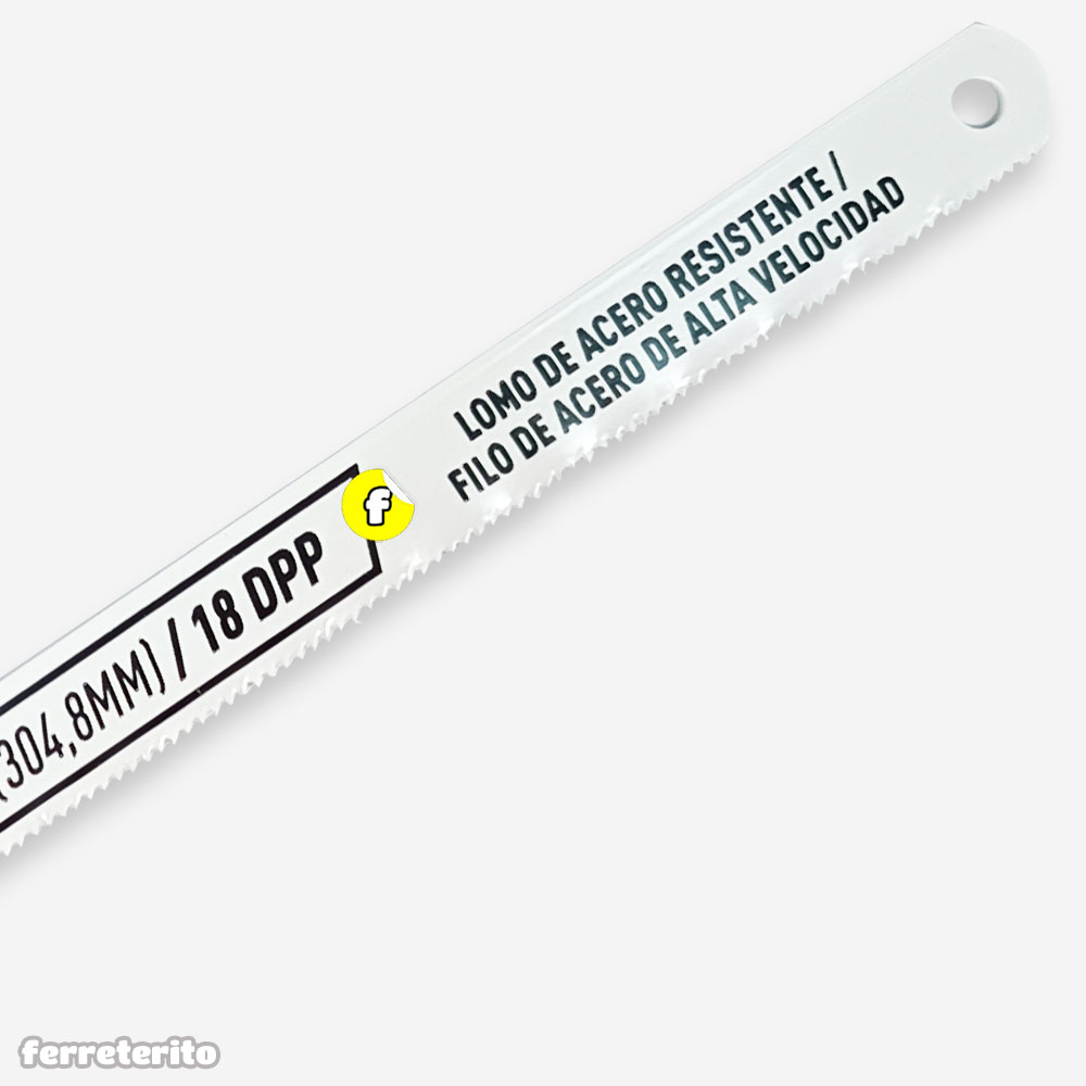 Hoja Segueta 18 Dientes COVO (CV-SB-0318) - Ferreterito Margarita