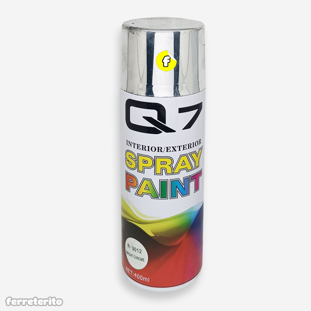 Pintura Spray Cromado Q7 - Ferreterito Margarita