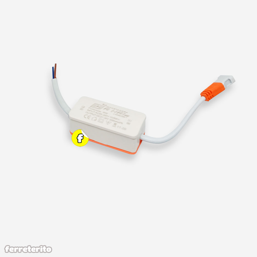 Driver Balastro para Lamparas LED de 9w DHAJAI - Ferreterito Margarita