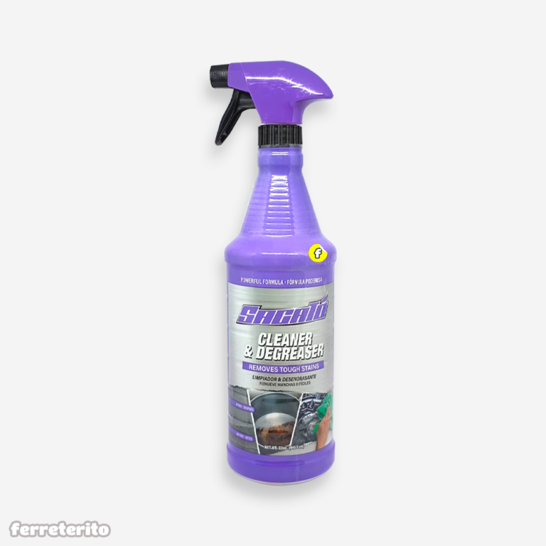 Zacato Limpiador Desengrasante 946ml Spray Sacato CRISTAL PRODUCTS ...