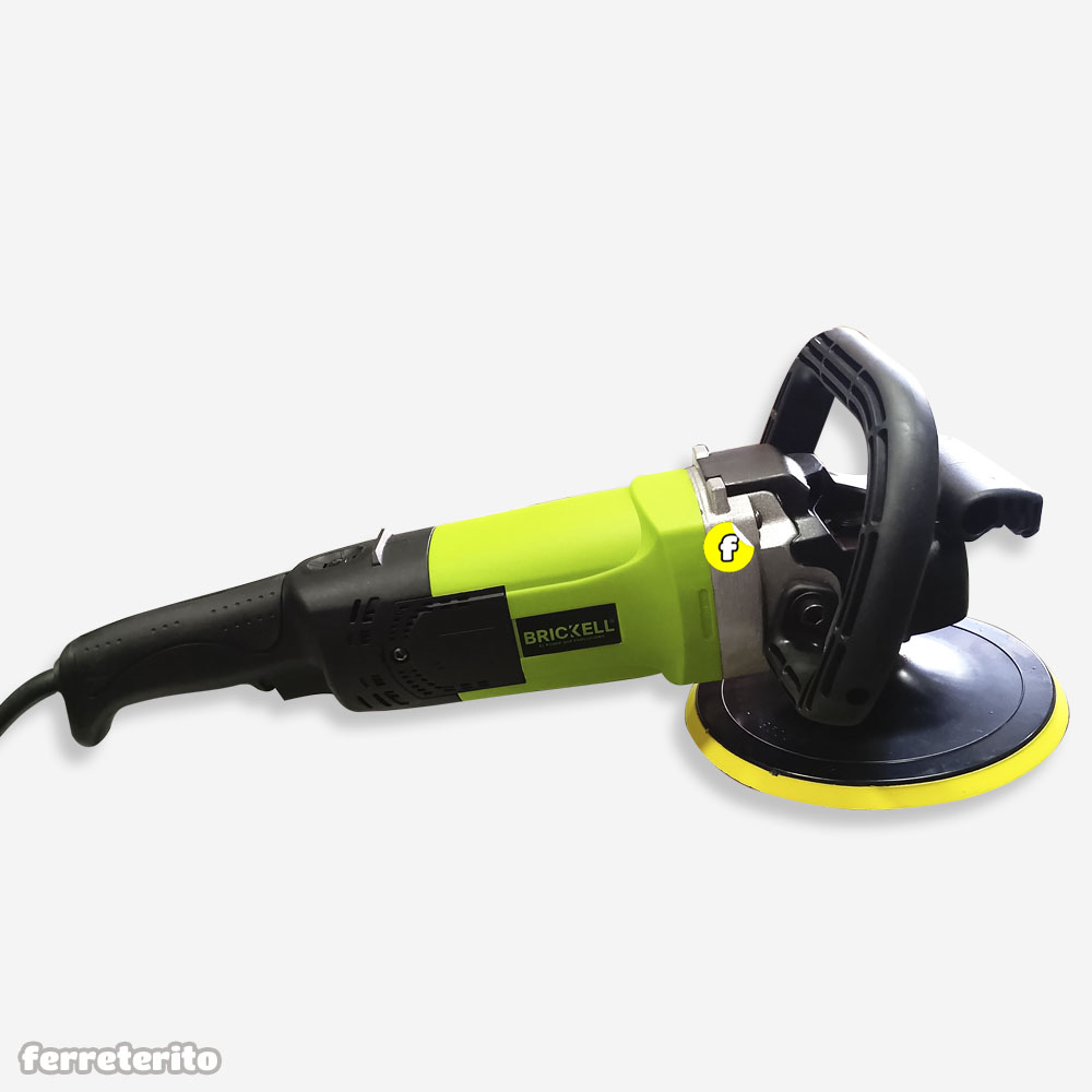 Pulidora Angular 7" 1300w BRICKELL (BK-ELEC-121) - Ferreterito Margarita