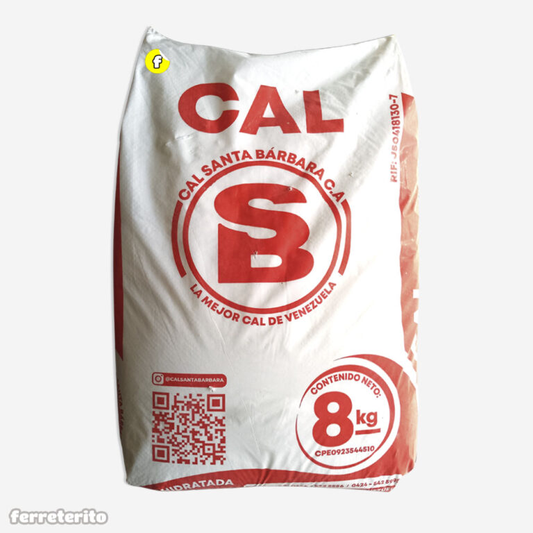 Saco de Cal Hidratada 8kg SANTA BARBARA SB - Ferreterito Margarita