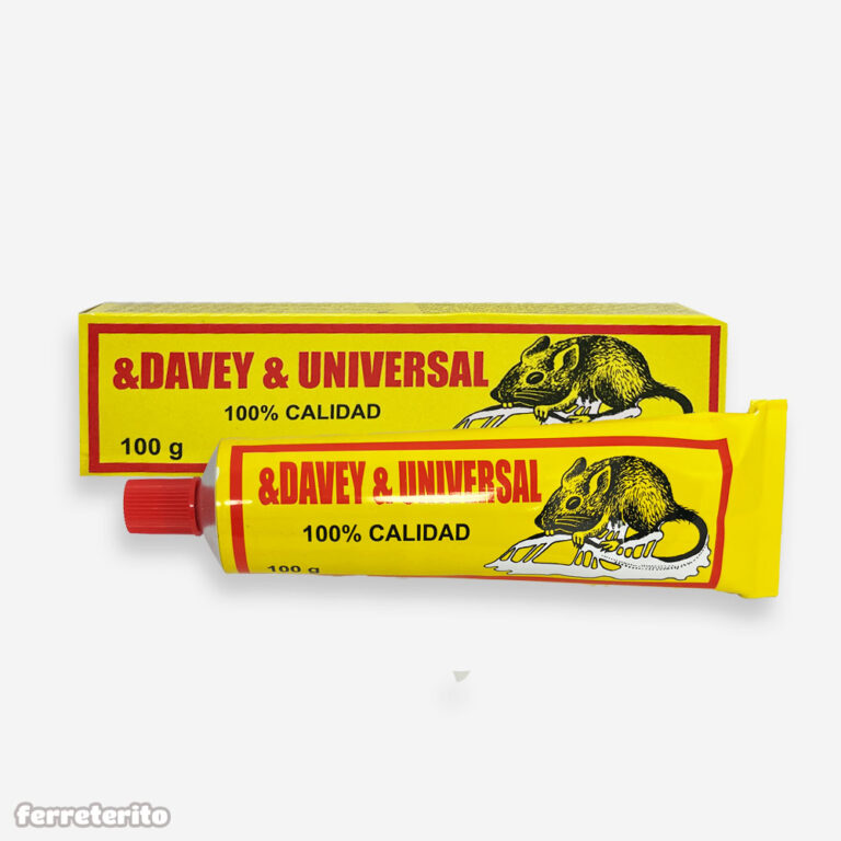 Pegamento para Roedores Ratones y Ratas 100g DAVEY UNIVERSAL ...